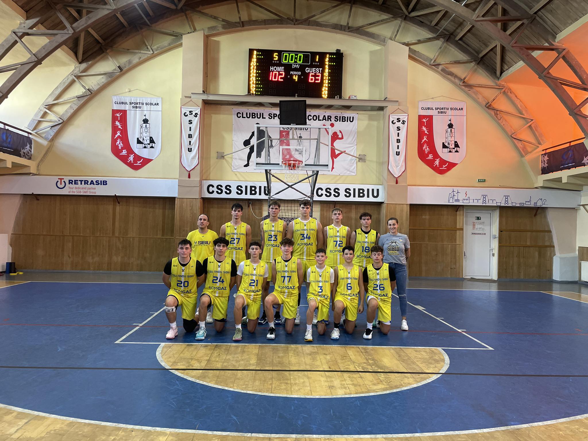 Echipele U16 și U17 ale CSU ANDU Sibiu, victorii la început de sezon ...