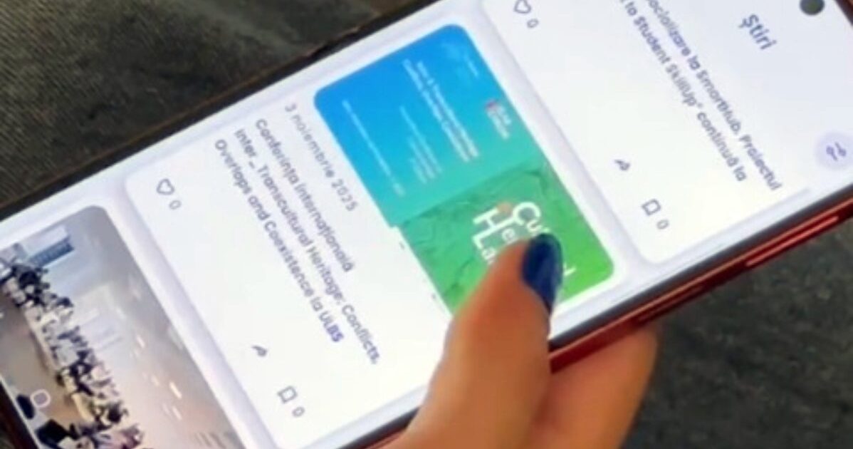 ULBS lansează o aplicație mobilă dedicată propriilor studenți | Tribuna ...